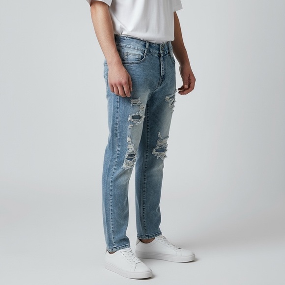 Jeans | Distressed Size 32 Mens Denim Jeans | Poshmark
